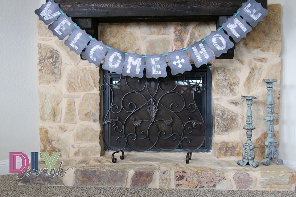 Chalkboard Letters for Banners-Free Printable - Swanky Design Co.
